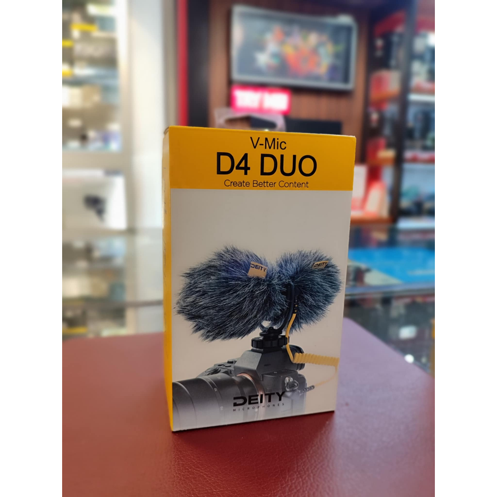 Deity Microphones V-Mic D4 DUO Dual-Capsule Micro Camera-Mount Shotgun ...