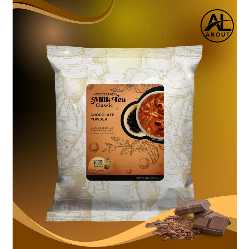 TOP Creamery Chocolate Milktea Powder 500g | Shopee Philippines