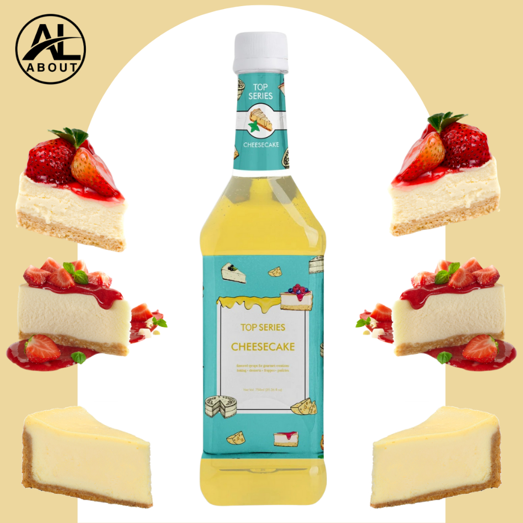 TOP Creamery Cheesecake Syrup 750ml | Shopee Philippines