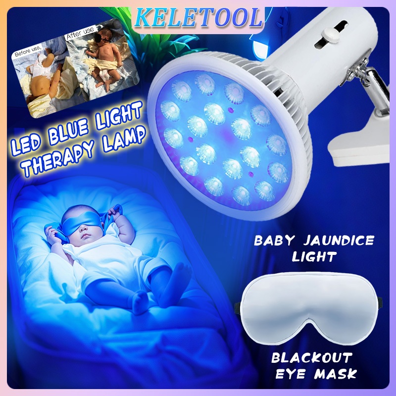 Sensitive Skin Blue LED Lamp for Jaundice and Face Body Skincare ...