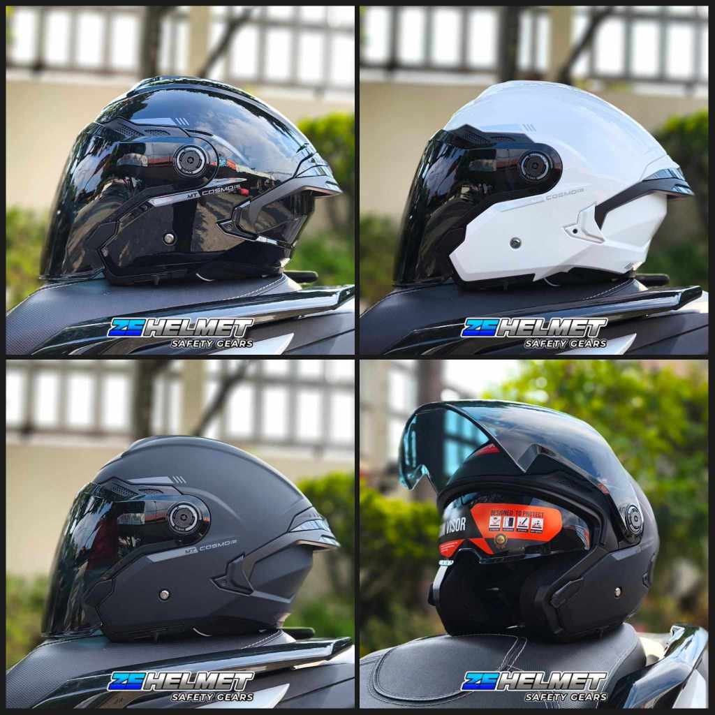 MT COSMO PLAIN - HALF FACE | Shopee Philippines