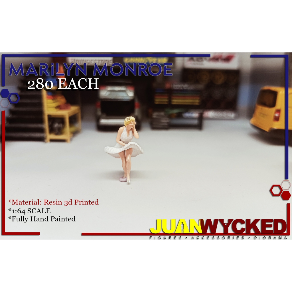 1:64 - Marylin Monroe - Scale Model - JuanWycked 3d | Shopee Philippines