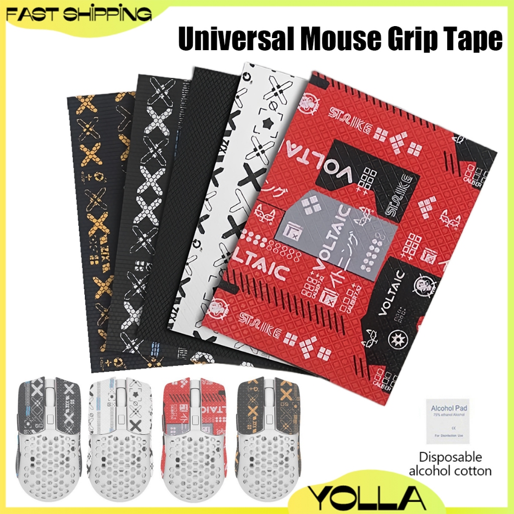 Universal Mouse Grip Tap DIY 12/15cm Anti-Slip Mouse Sticker For All ...