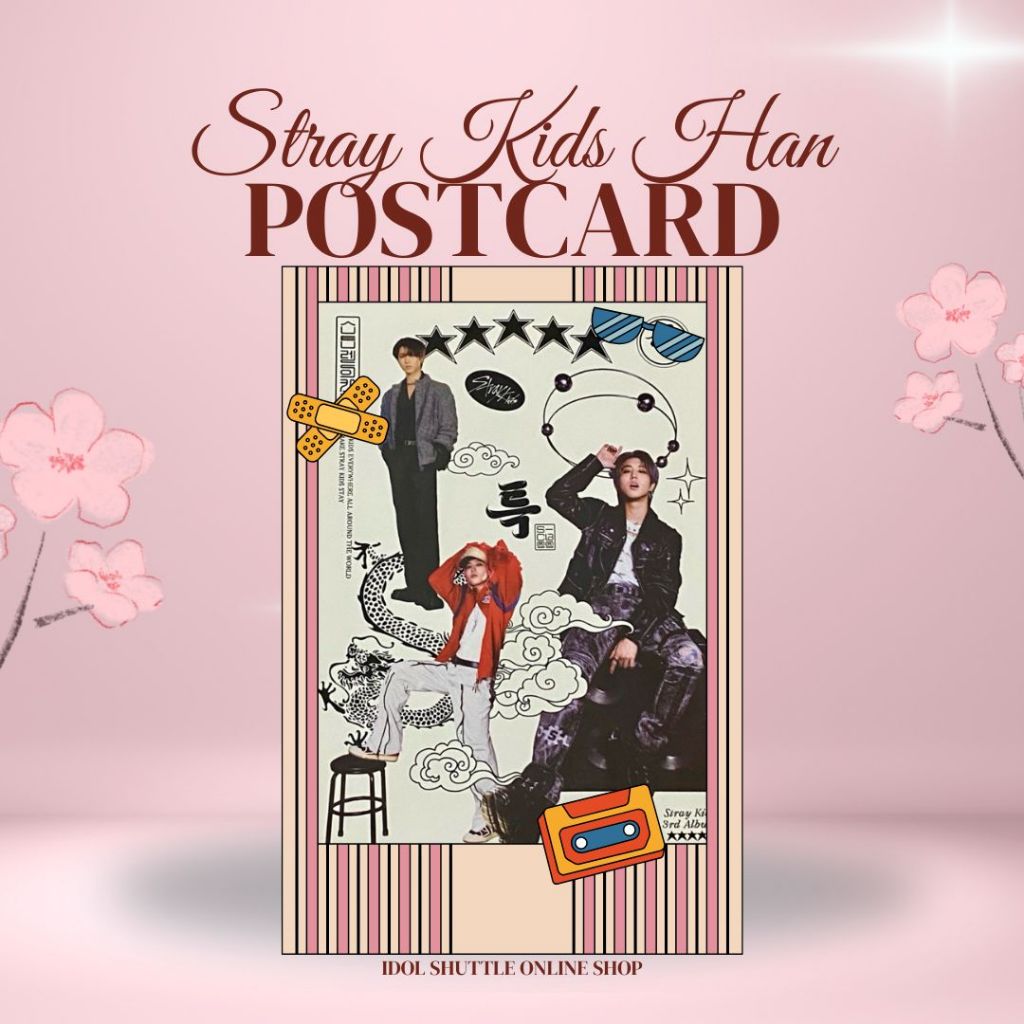Stray Kids Han 5 Star Postcard | Shopee Philippines