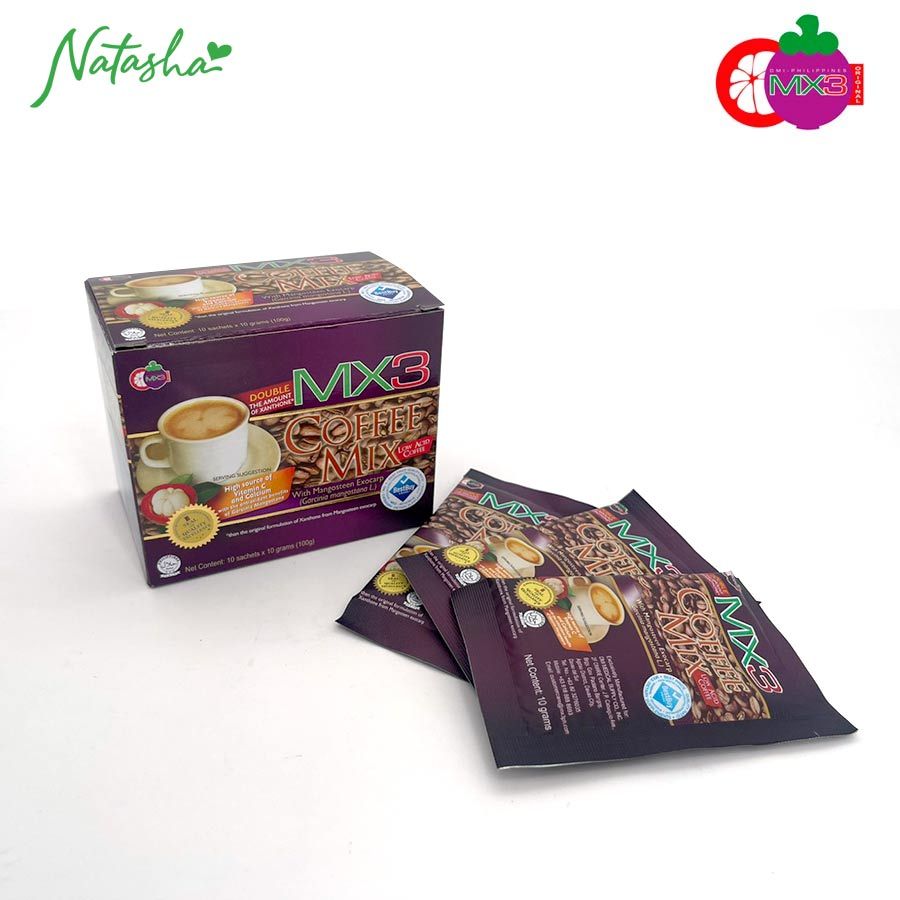 Mx3 Coffee Mix With Mangosteen Exocarp; With 3 Anti-oxidants Alpha Beta ...