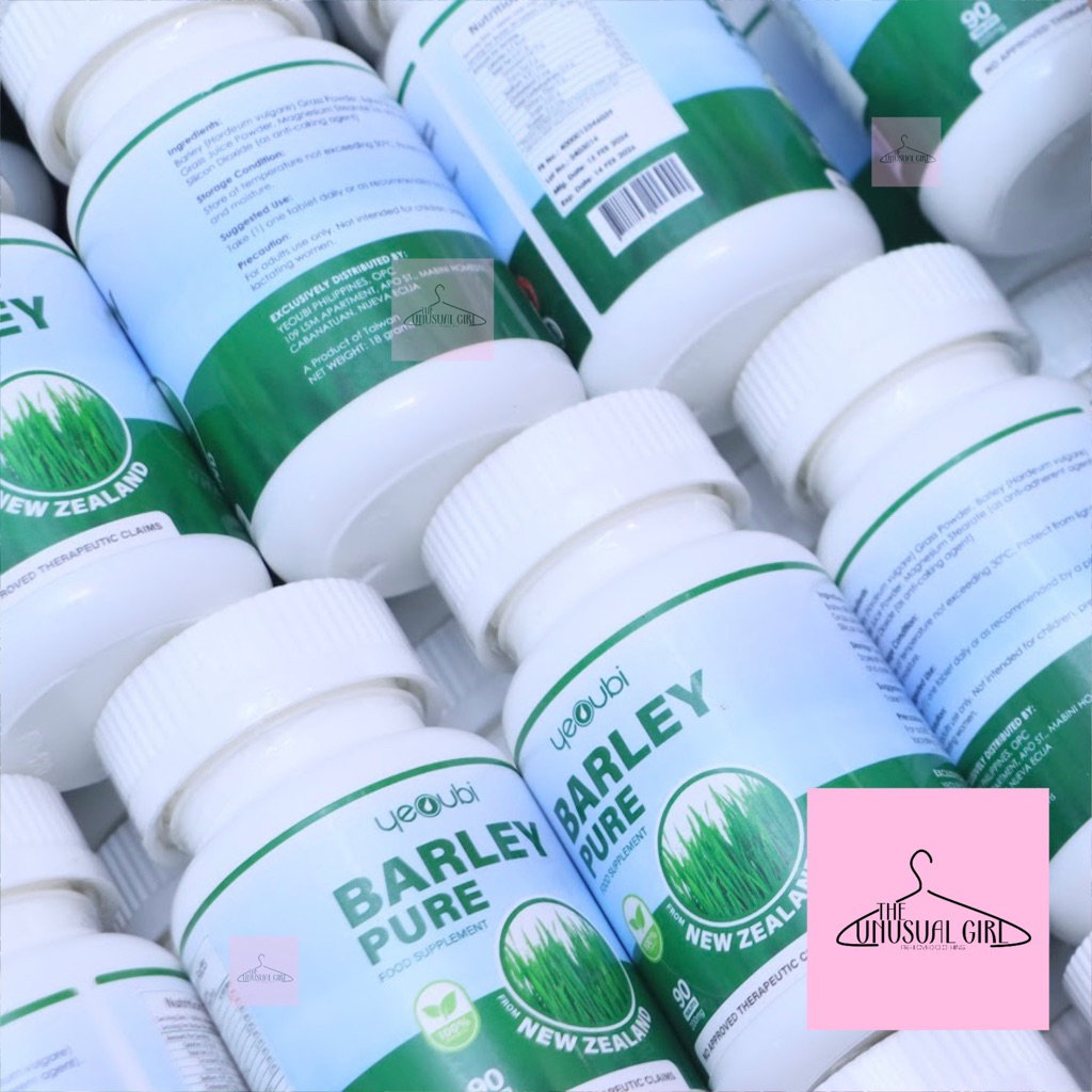 100% Authentic Yeoubi Barley Pure Food Supplement (90 tablets) | Shopee ...