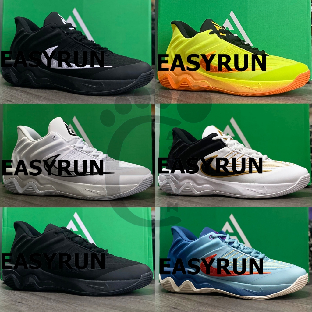 EASYRUN UA Shoe Immortality / 4 Sneakers Basketball Shoes Sport Shoes for Men Rubber Shoes anti ...