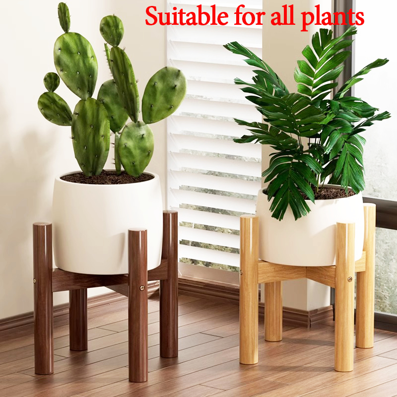 Plant Stand Bamboo Wood Stand/Rack Plant Holder assembling bonsai stand ...