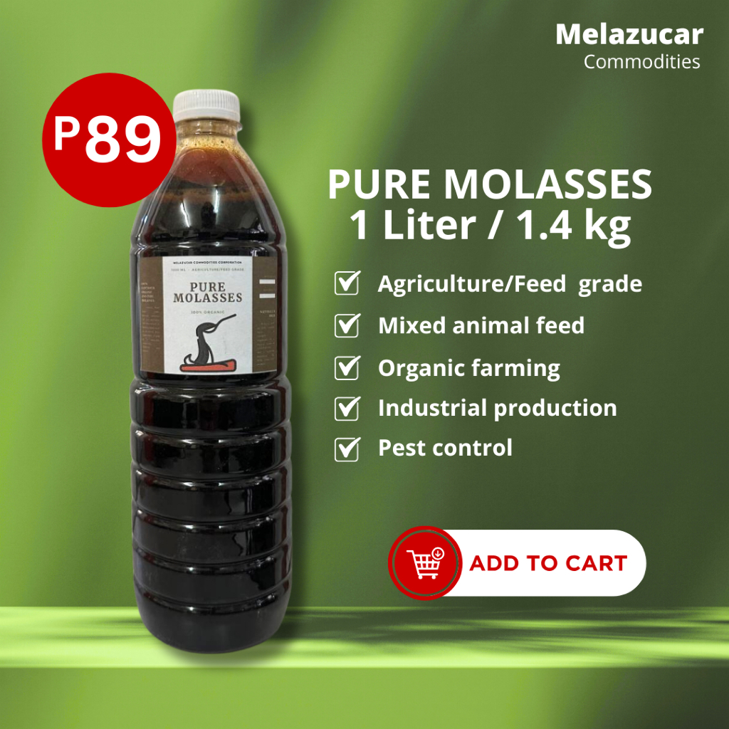 Pure Molasses (1 Liter | 1.4kg) / Pulot / Blackstrap Molasses - Feed ...