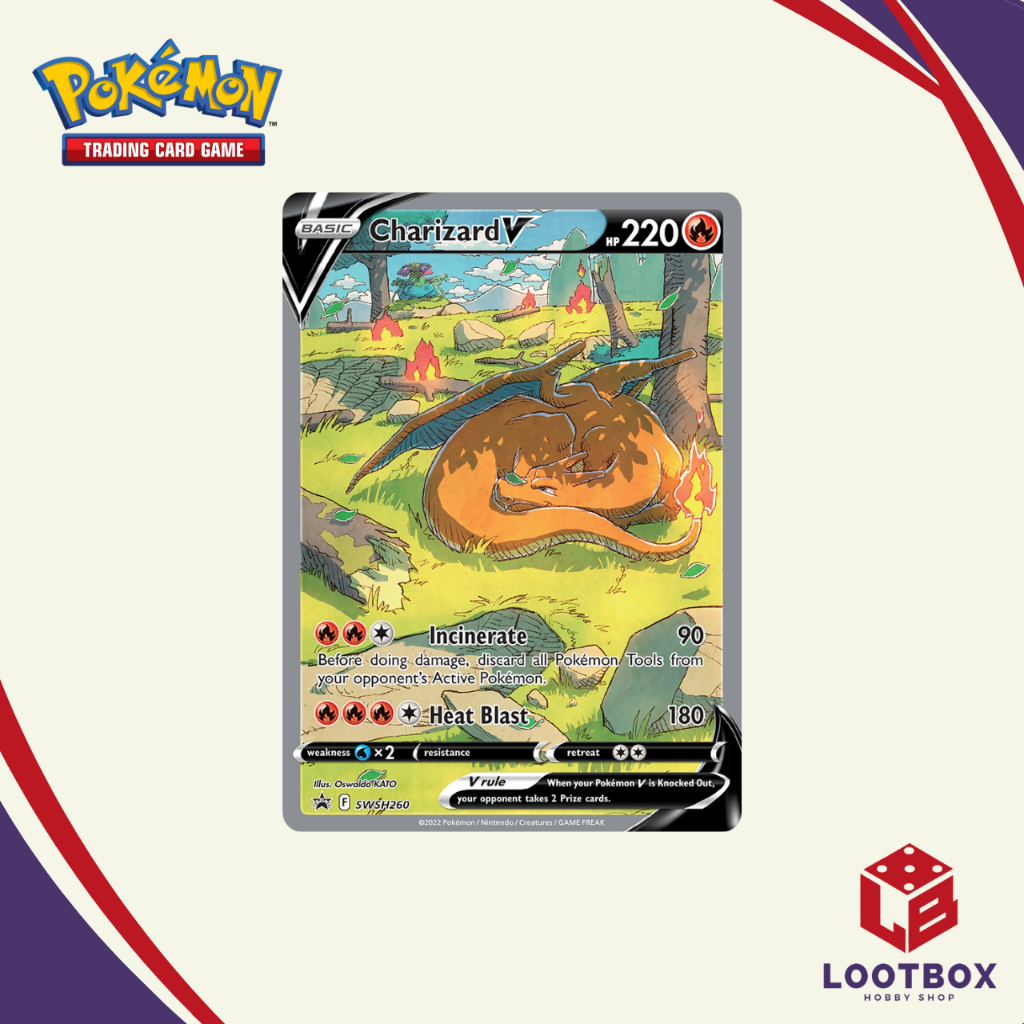 Pokemon Card Game: Charizard V (Promo) - Sword and Shield Promos ...
