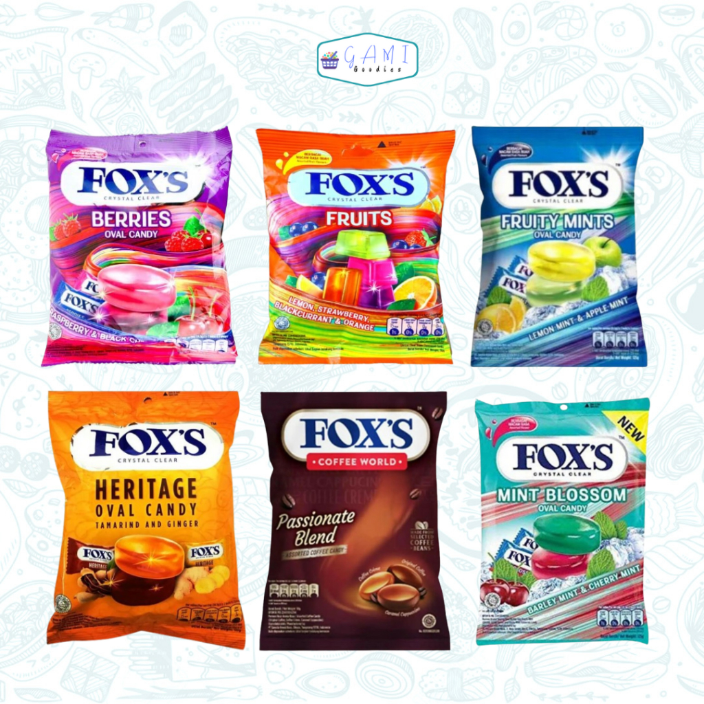 Fox's Crystal Clear -Assorted Candies | Shopee Philippines