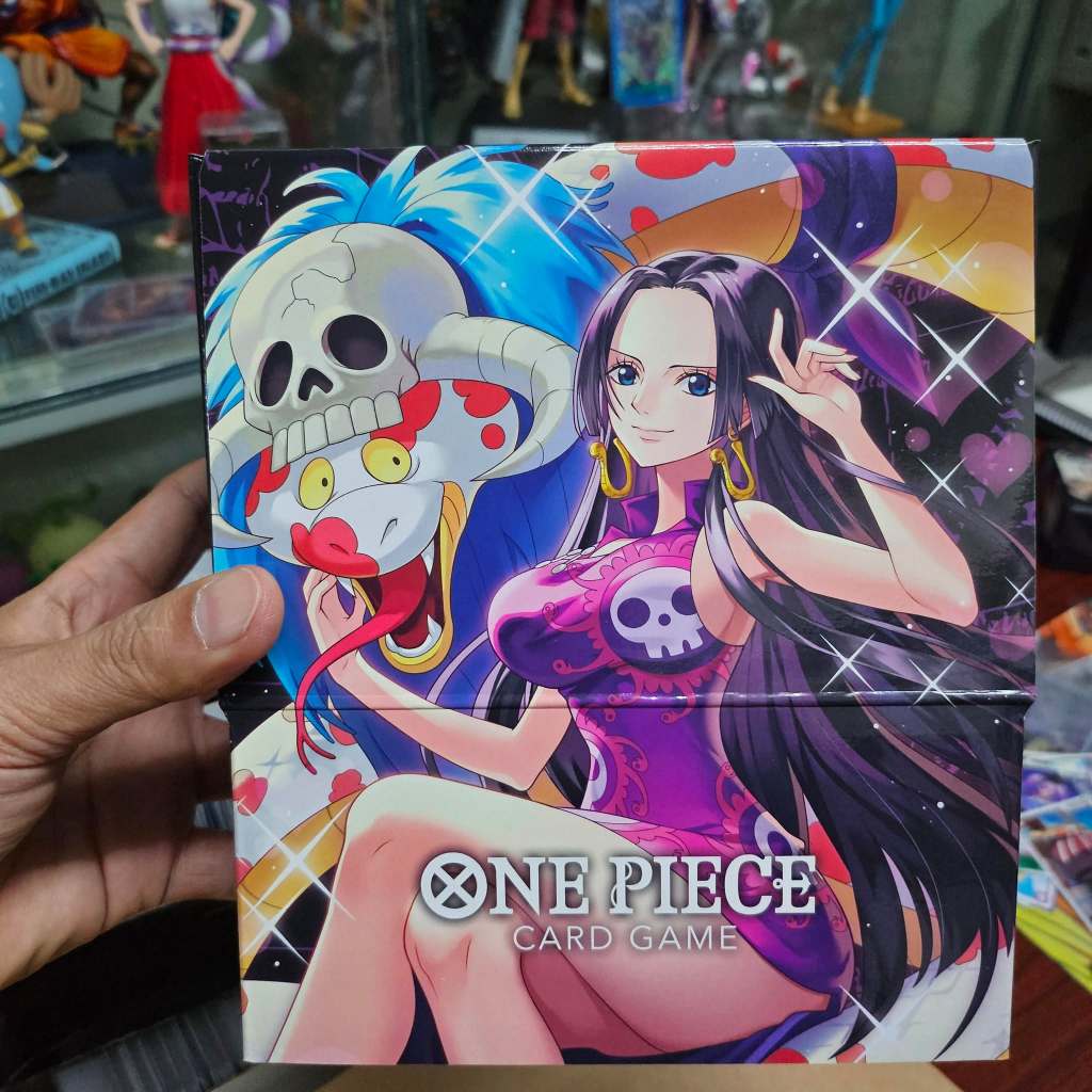 One Piece TCG Storage Box Boa H. Official Bandai [Box Only] | Shopee ...