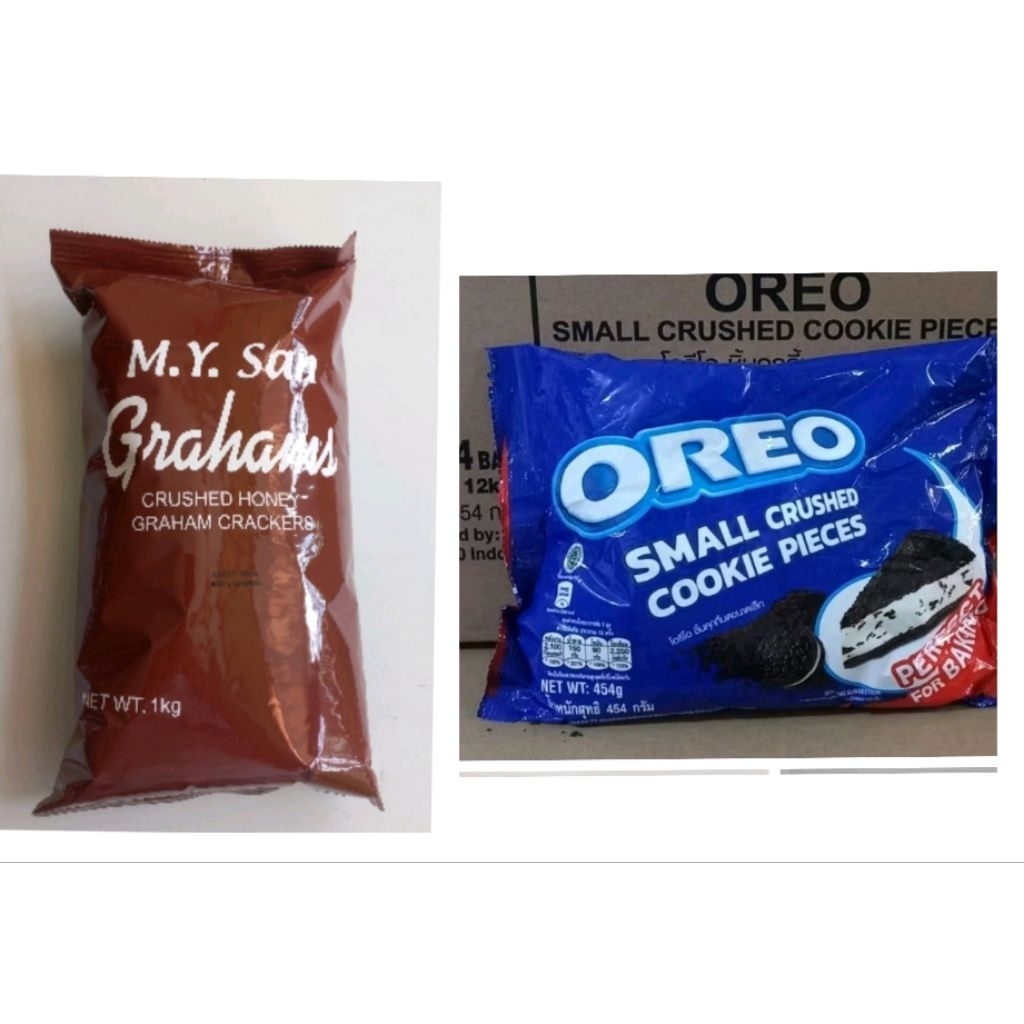 Crushed Graham 1kg / Crushed Oreo 454g ED 2026 | Shopee Philippines