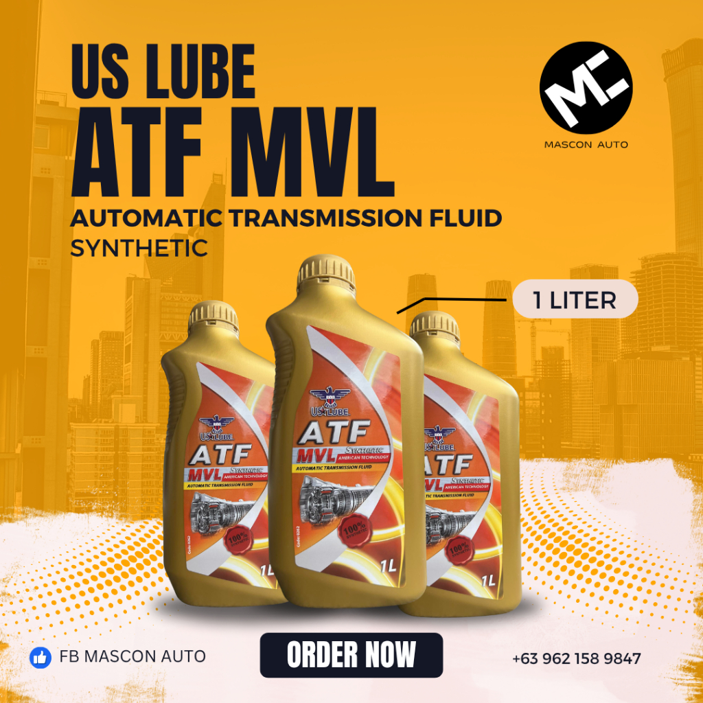 US LUBE ATF MVL SYNTHETIC AMERICAN TECHNOLOGY Automatic Transmission ...