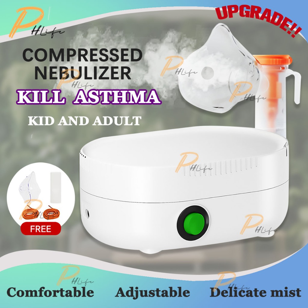 Phlife Compact Nebulizer For Asthma Compressor Small Size Atomization ...