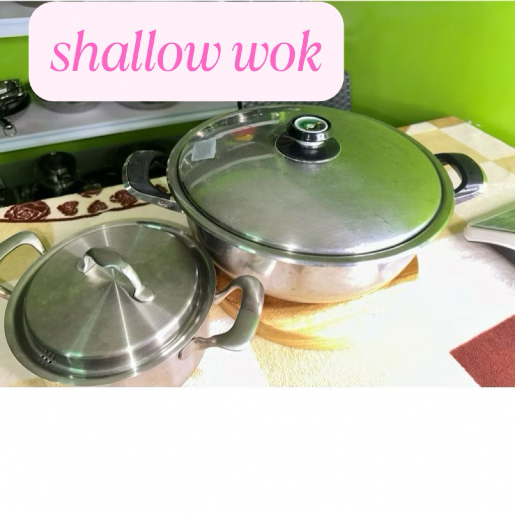 1000- 3000 SHALLOW WOK [Livestream Payment Only | Shopee Philippines