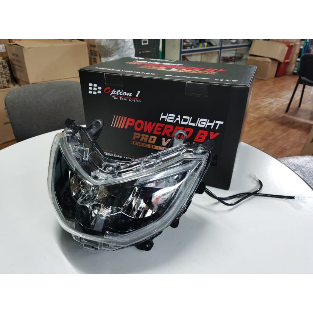 OPTION 1 HEADLIGHT NMAX V1 (SALE) | Shopee Philippines