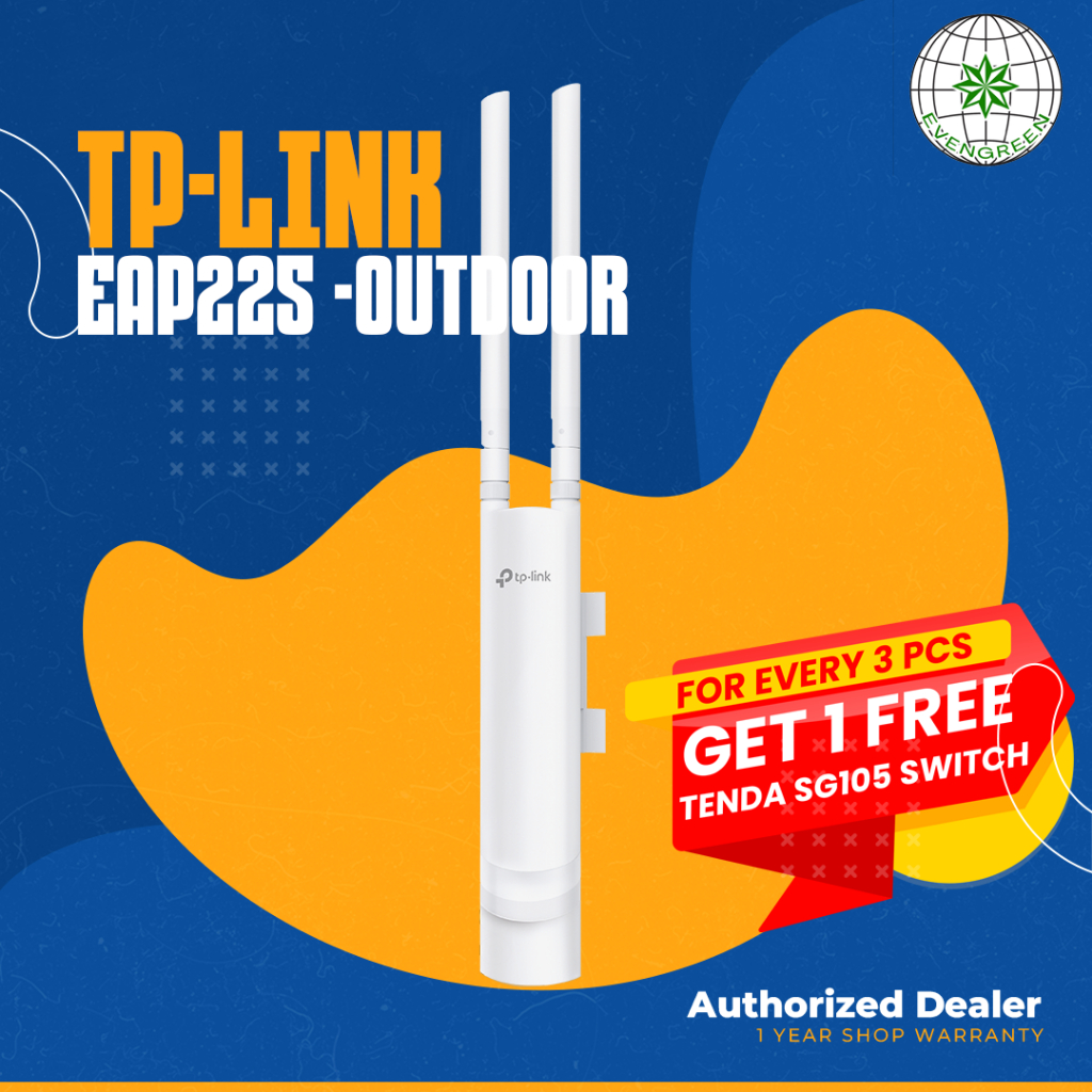 TP-Link Omada EAP225-Outdoor AC1200 Wireless MU-MIMO Gigabit Indoor ...