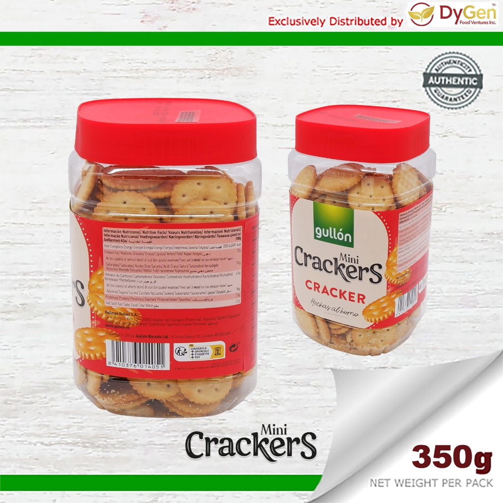Gullon Mini Crackers Cracker 350g SEPTEMBER 10, 2025 EXPIRY | Shopee ...