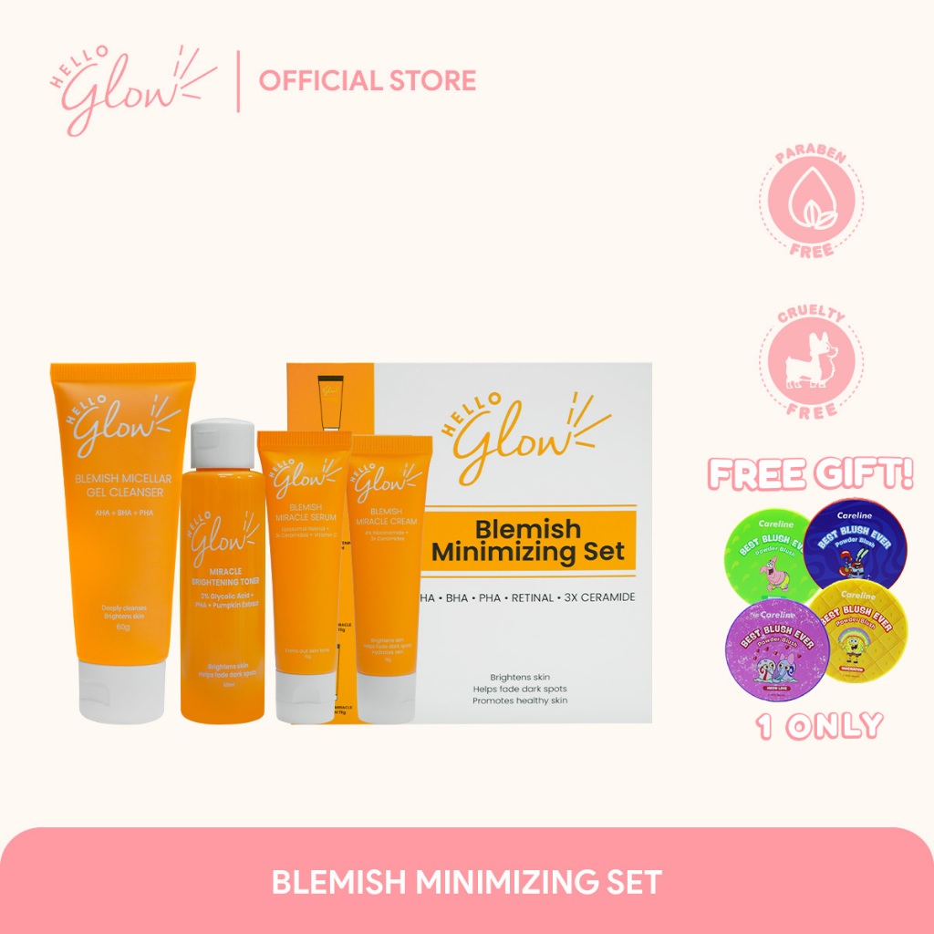 Hello Glow Blemish Skincare Set | Shopee Philippines