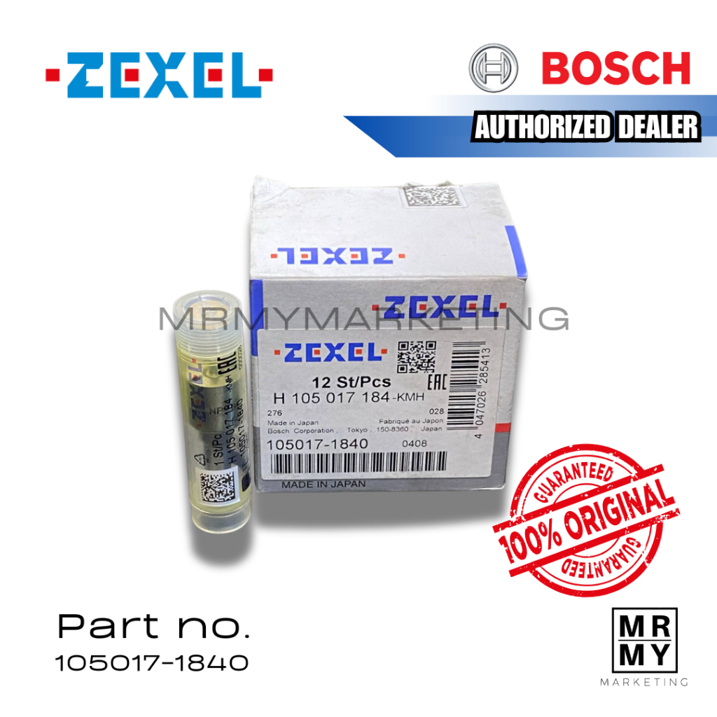 ZEXEL original Hole-Type Nozzle/H105017184 KMH 105017-1840/DLLA152PN184 ...