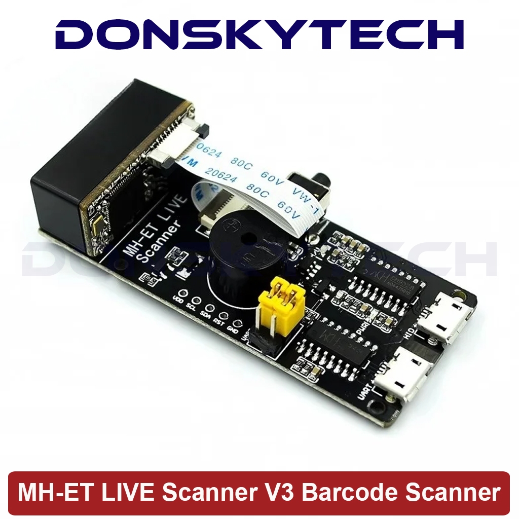 MH-ET LIVE Scanner V3 Barcode QR Code Scanner V3.0 Serial Communication ...