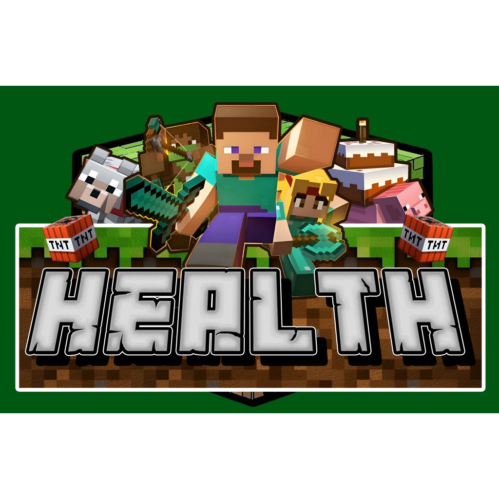 MINECRAFT SUBJECT LABELS | Shopee Philippines
