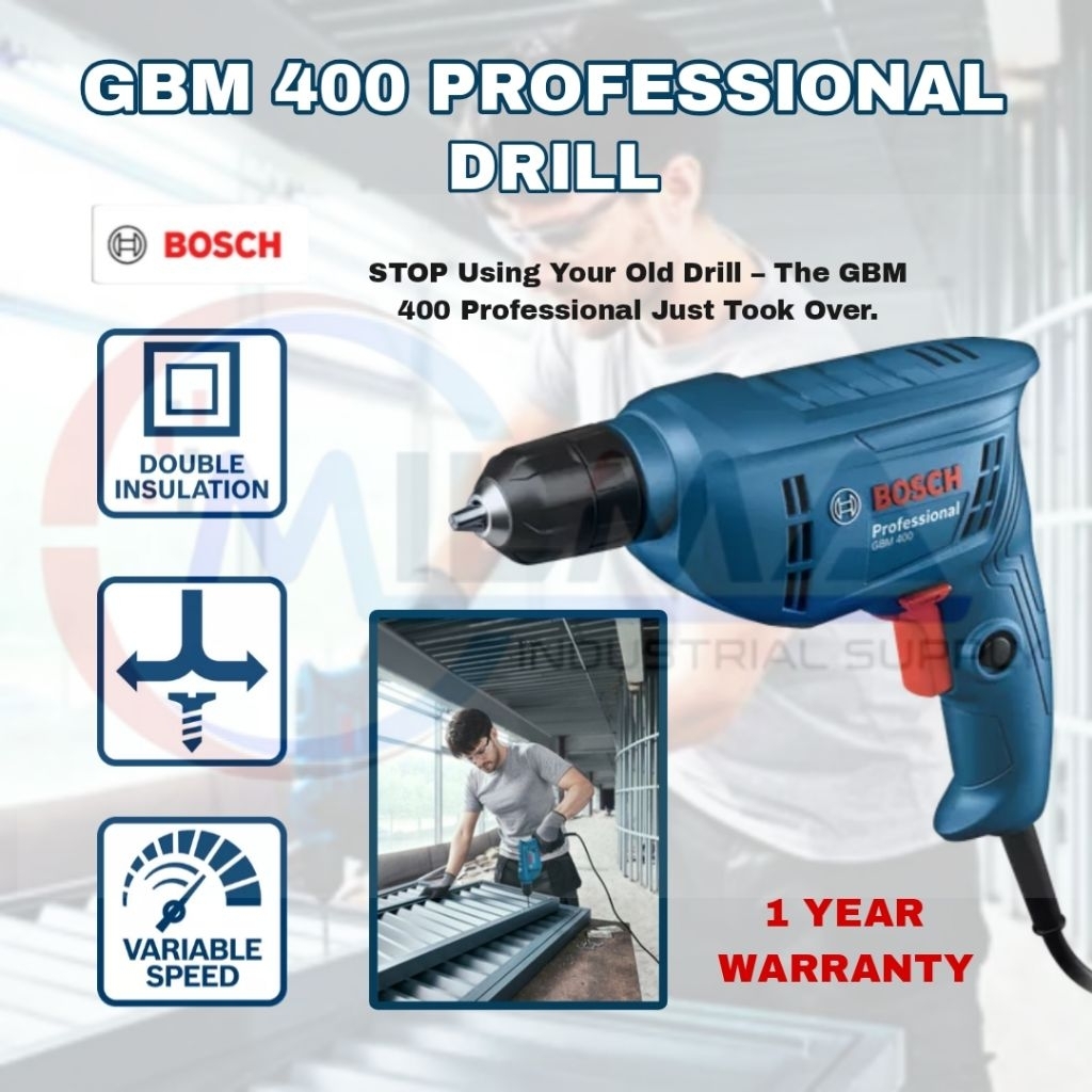 GBM 400 PROFESSIONAL ELECTRIC DRILL | Shopee Philippines