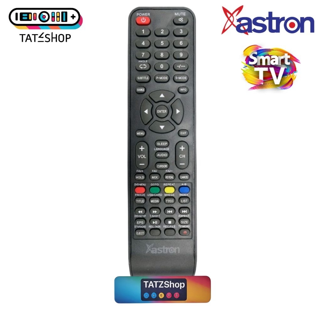 for Astron Smart TV Remote Control Replacement ( OLD VERSION REMOTE ...