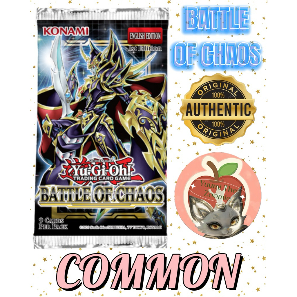 Yu-Gi-Oh! TCG - BACH COMMON CARDS - Battle Of Chaos | Shopee Philippines