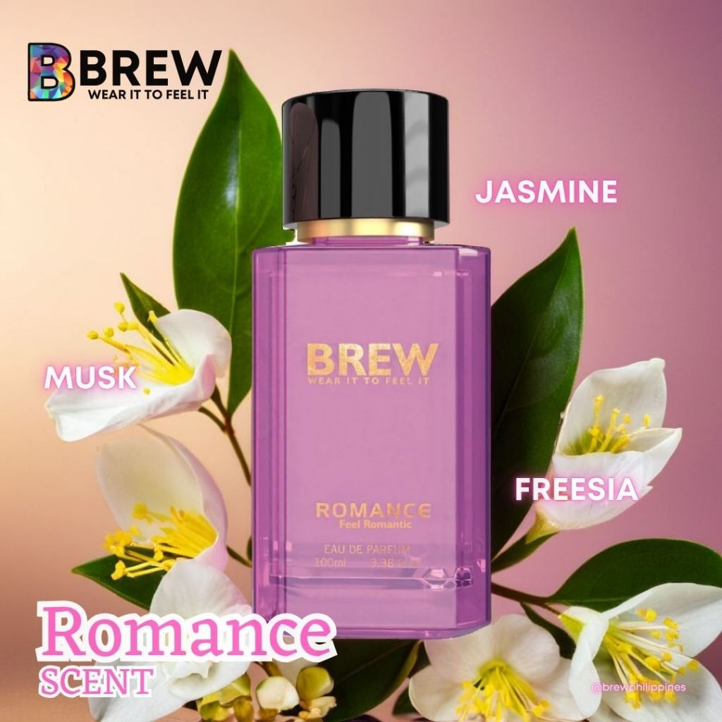 BREW PERFUME - ROMANCE 100ML | Shopee Philippines