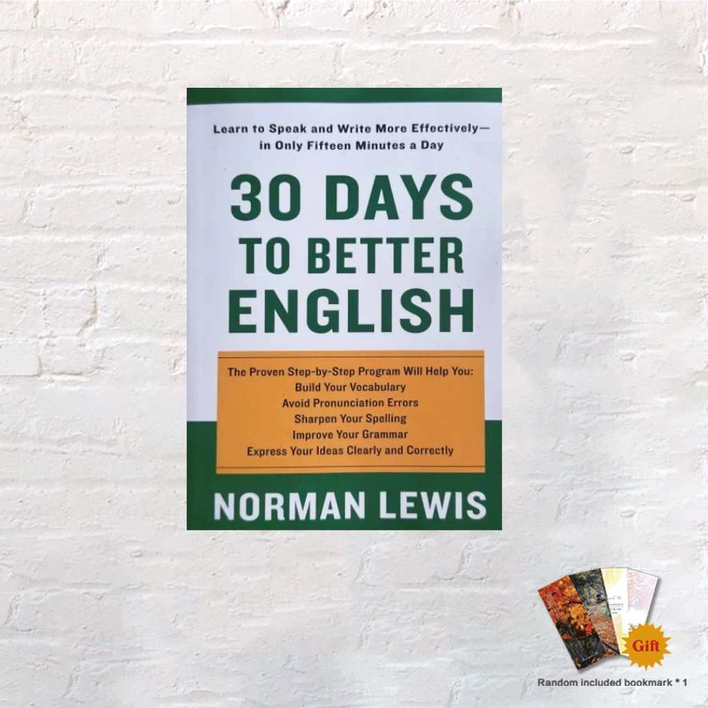 30 Days Improve English Skills Thirty to Better Classic Learning Book ...