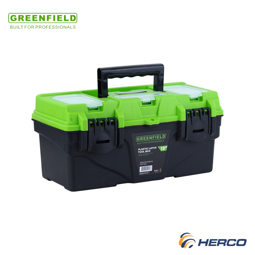 Greenfield Tool Box 13" With Plastic Latch | Shopee Philippines