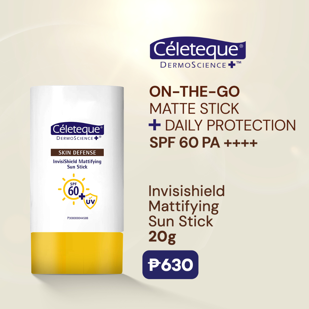 NEW Celeteque Skin Defense InvisiShield Mattifying Sun Stick 20g ...