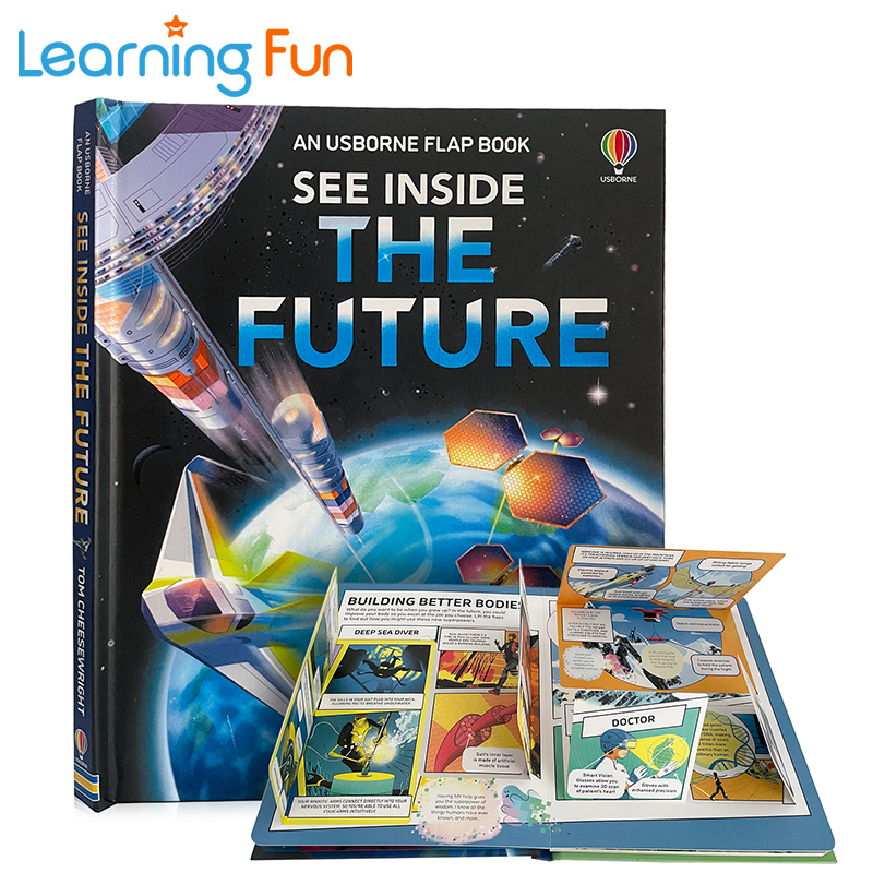 Usborne See Inside The Future Educational Picture Books for Kids ...