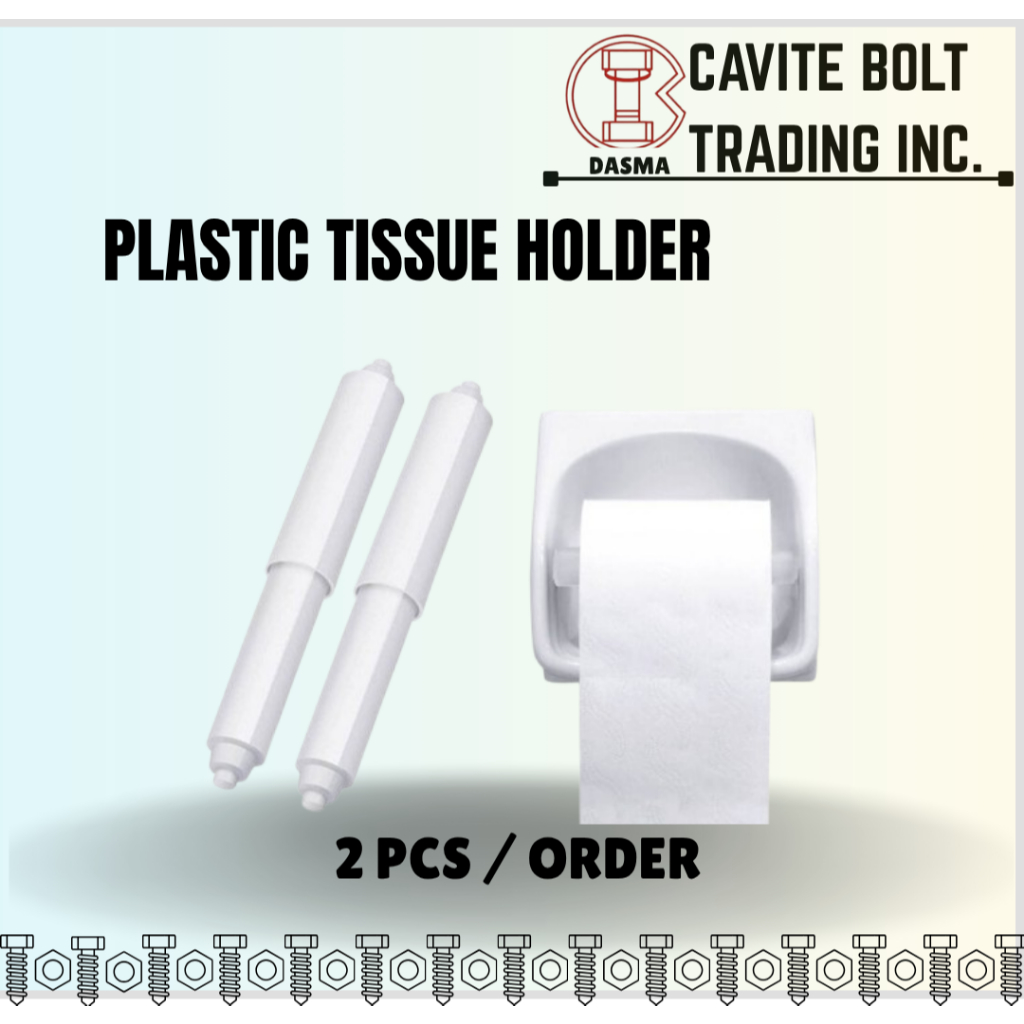 Toilet Paper Holder Roller Replacement Plastic Spring Loaded ...