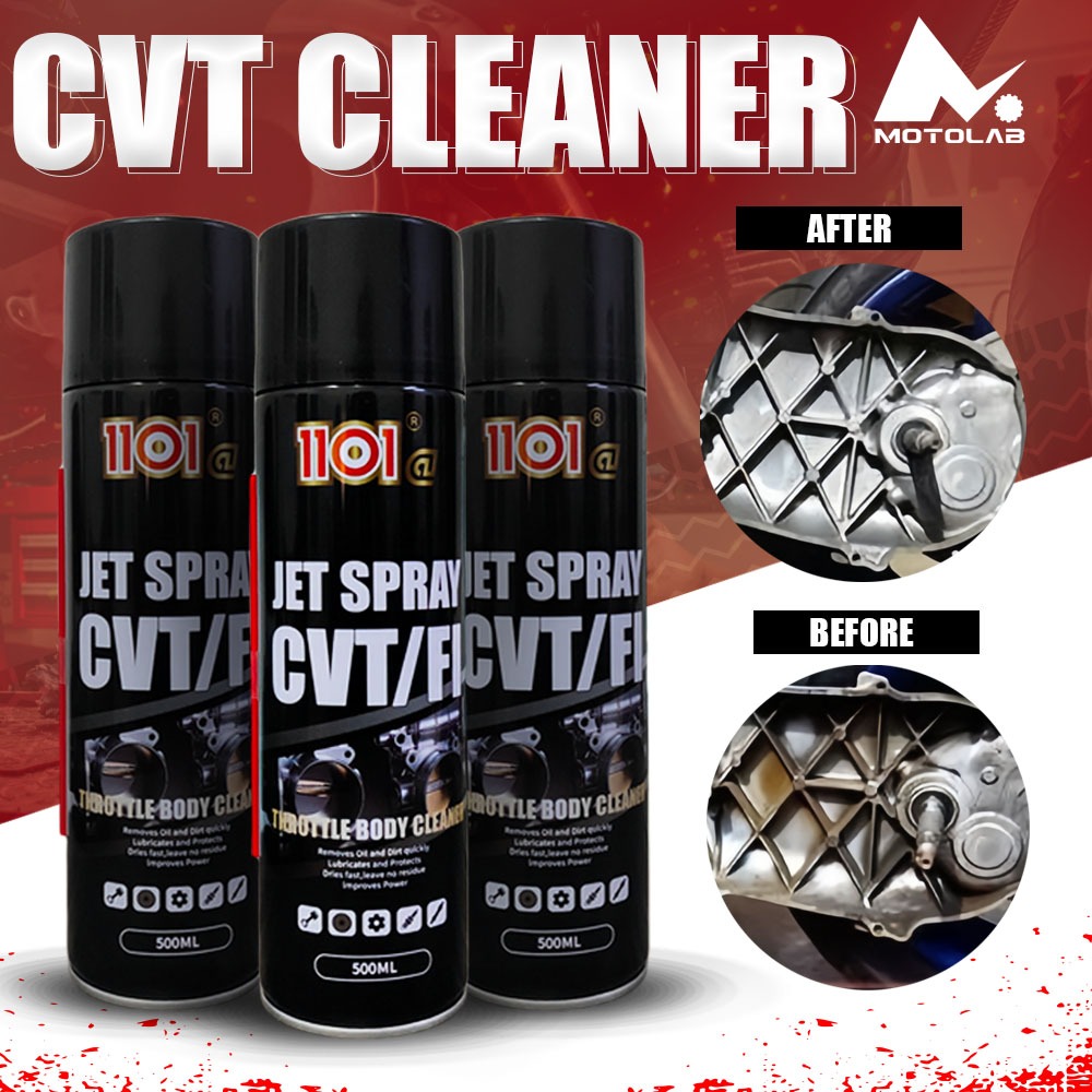 MOTOLAB CVT CLEANER & DEGREASER FOR MOTORCYCLE FI/CARB ENGINE, THROTTLE ...