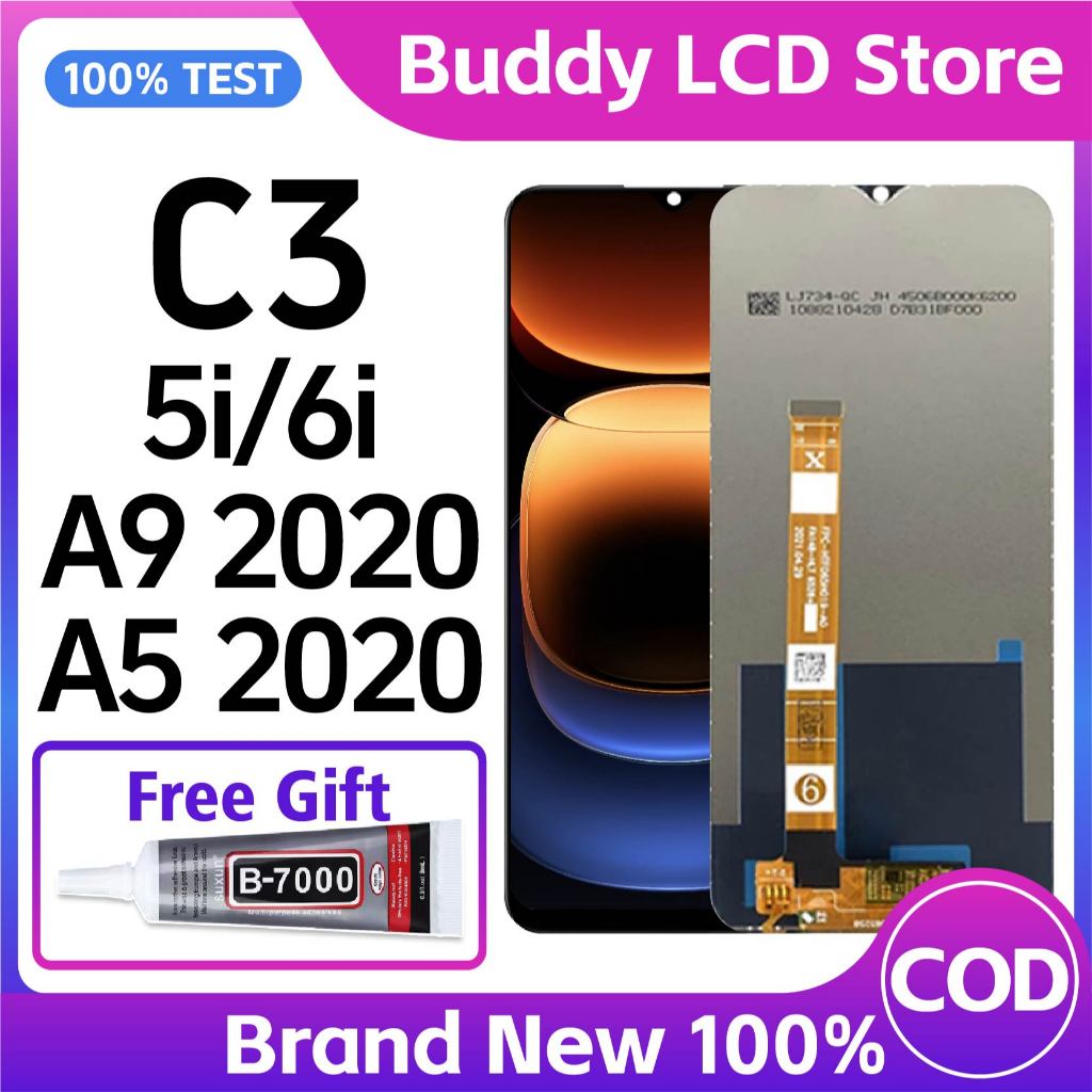 [Brand New] LCD For Realme C3 / 5i / 6i / OPPO A9 2020 / A5 2020 ...