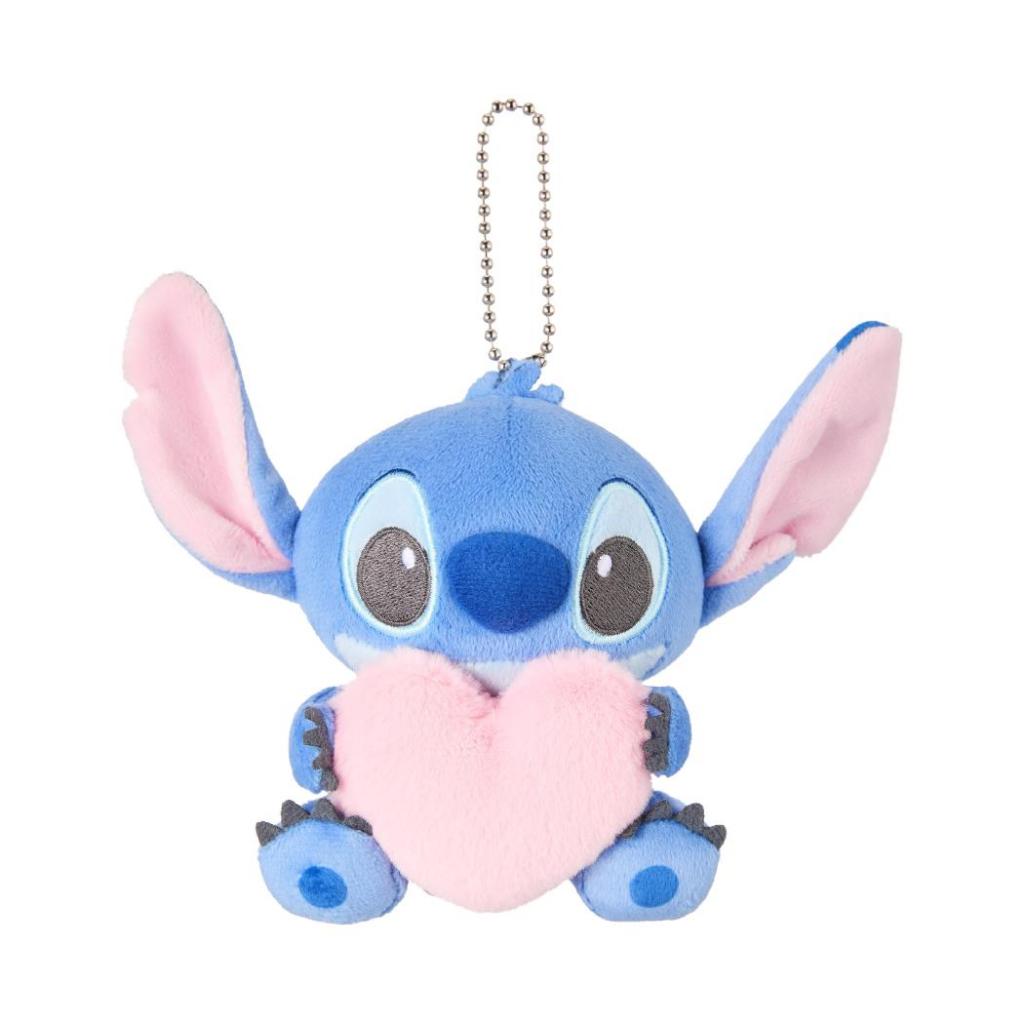 Miniso Disney Stitch Collection Holding-Heart Plush Pendant (Stitch ...