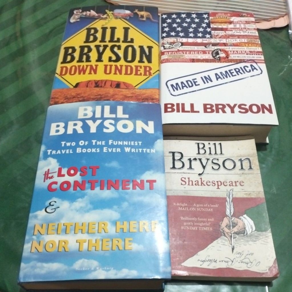 Bill Bryson Book Set | Shopee Philippines