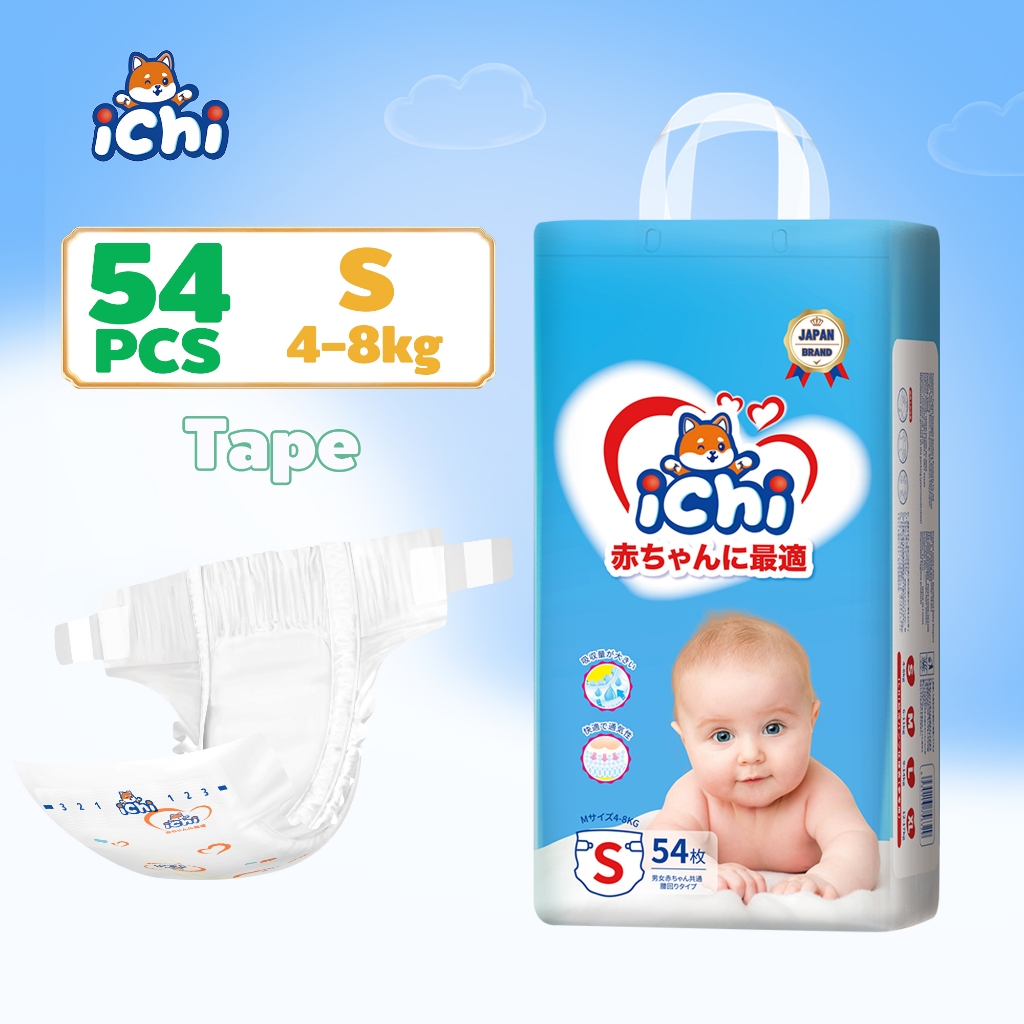 ICHI Pull-up Pants Baby diapers All size Bundle Pack Large Size Tape S | Shopee Philippines