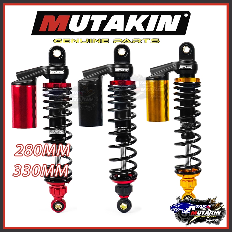 2Pcs-MUTAKIN Rear Shock The Real Airbag For WAVE/XRM/SMASH/RS125/TMX ...