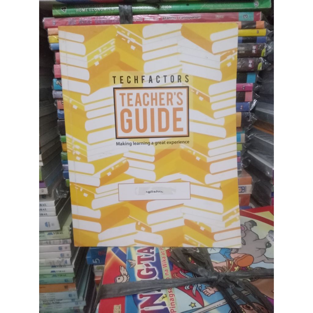 TECHFACTORS TEACHER'S GUIDE ENGLISH TEK 4 (SLITE) | Shopee Philippines