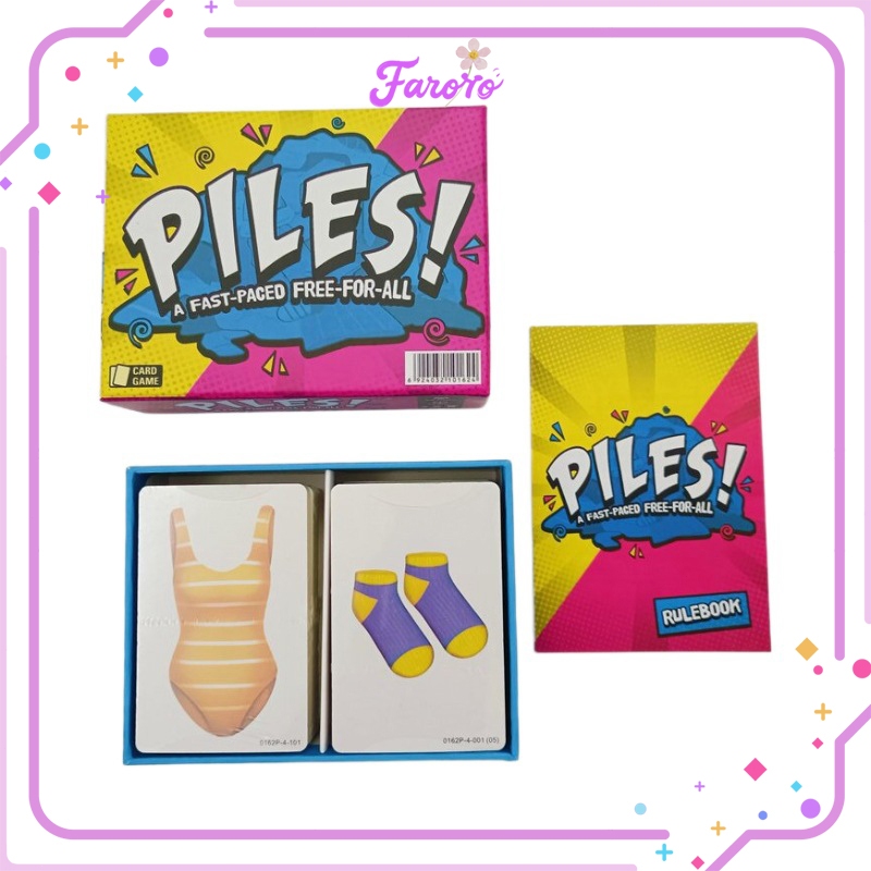 Pile! Card game: A fast-paced board game, family card memory game, and ...