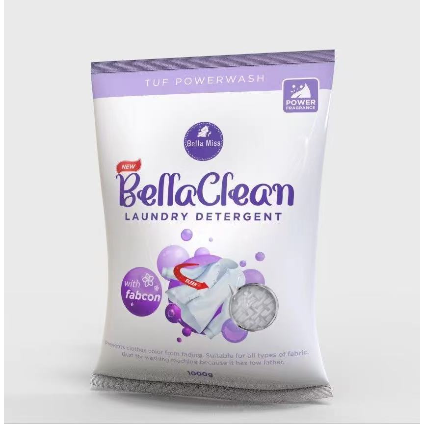 Bella Clean Laundry Tuf Powerwash Detergent Gentle On Clothes 1kg ...