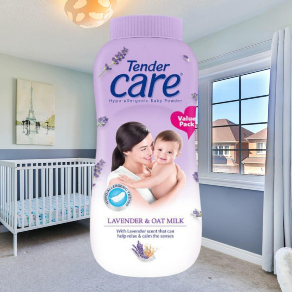 Tender Care Hypoallergenic Baby Powder Lavender & Oat Milk 200g ...