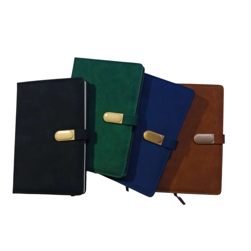 A5 Notebook With Magnetic Lock with Pen and Individual Box. | Shopee ...