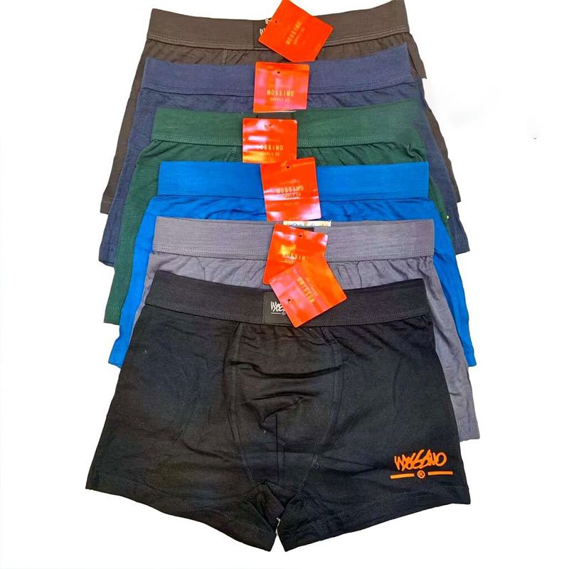 High quality 6pcs Men's Underwear High Elastic Boxer Briefs Breathable ...