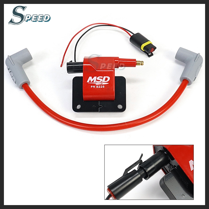 MSD Racing ALL Model Refit Lgnition Coil Carb(Non-Fi) / FI Type (Fuel ...