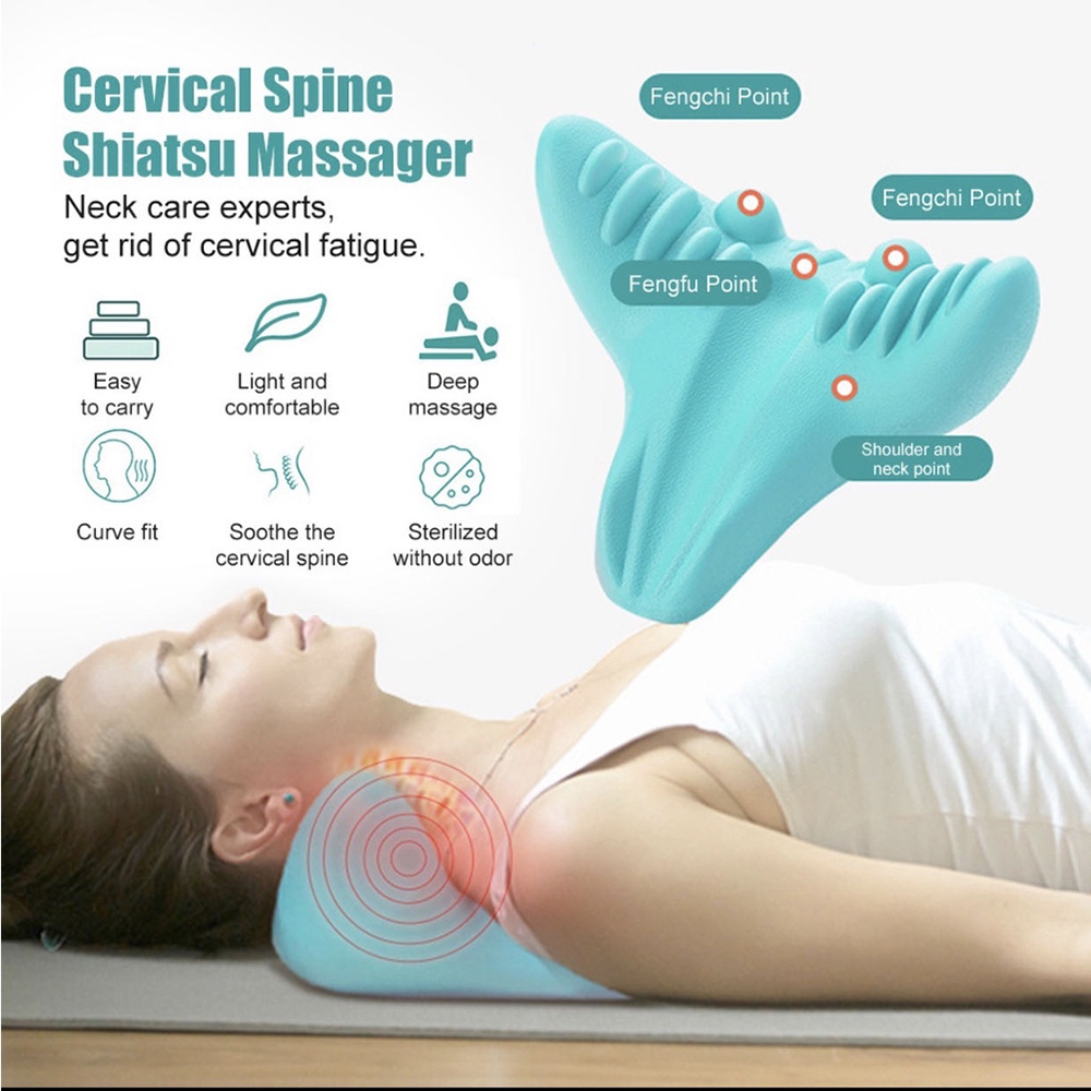 Cervical Traction Device Neck Massage Neck Support Posture Spinal ...